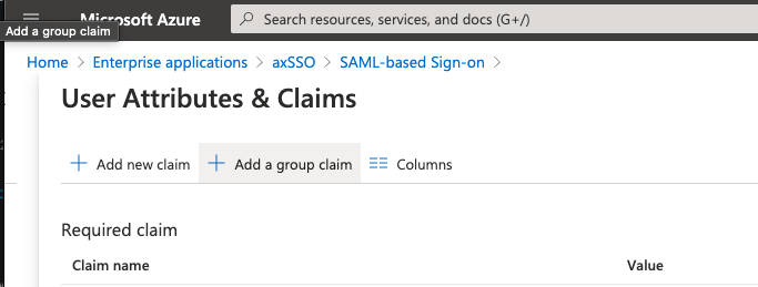 Azure Active Directory SSO Configuration – aXcelerate Support