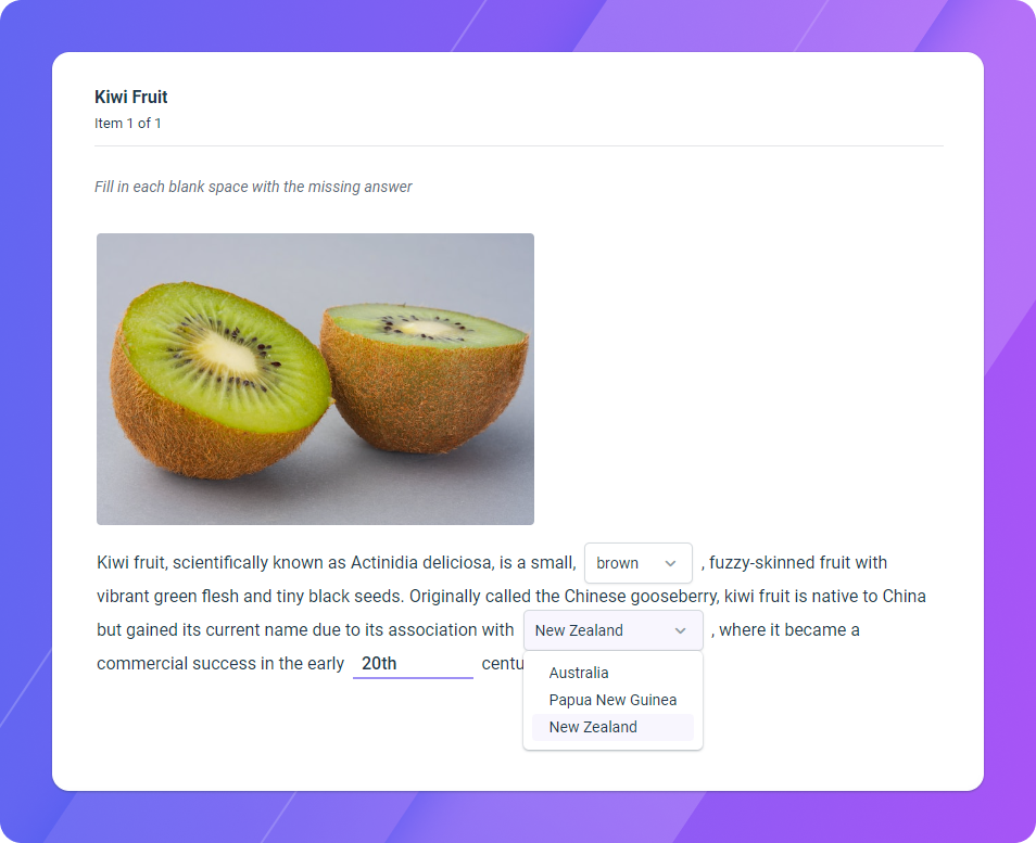 Item Authoring – aXcelerate Support